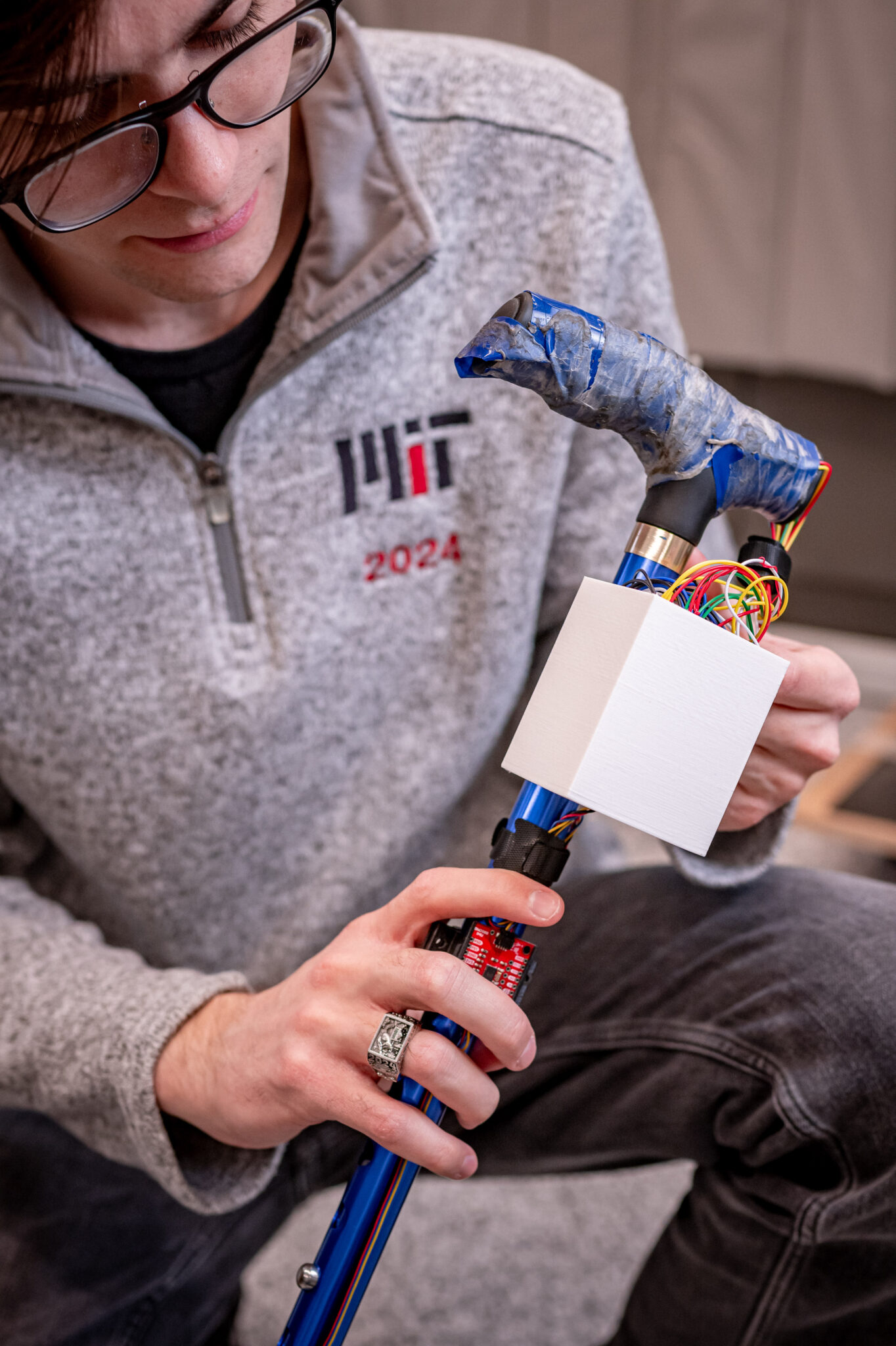 An assisted step forward: Max Burns talks about the process, and ...